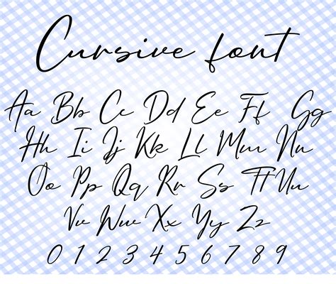 Cursive Font Svg Script Fonts Svg Calligraphy Font Etsy My Xxx Hot Girl