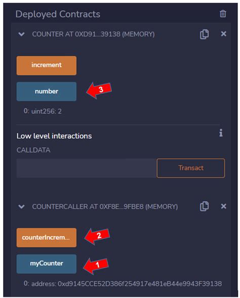 call smart contract from another smart contract chainlink
