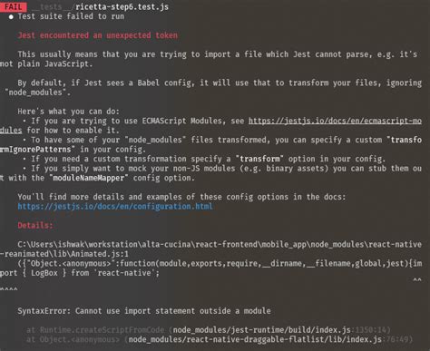 reactjs how to setup jest for a react native app with redux toolkit