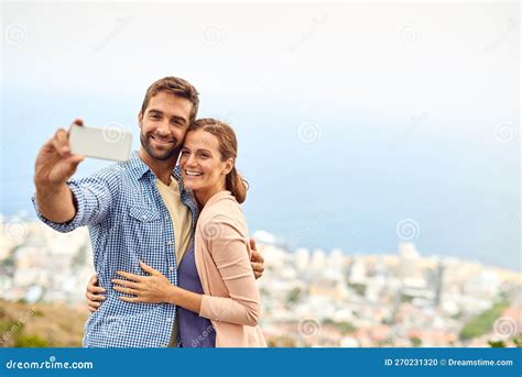 Selfies Make The Date Feel More Special An Affectionate Couple Taking
