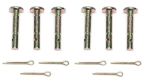 6 Pack Shear And Cotter Pins Compatible With 738 04124 738 04124a