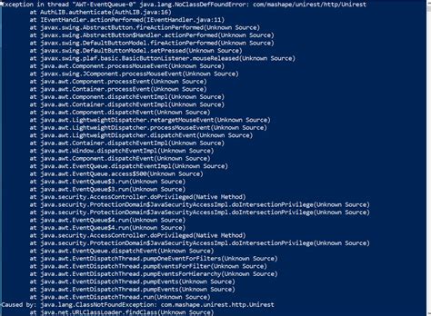 unirest java wont query stack overflow