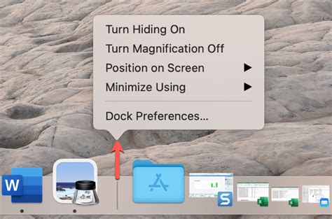 how to customize the dock and menu bar on your mac