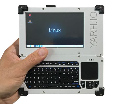 yarh io mki raspberry pi 3b hackable linux handheld