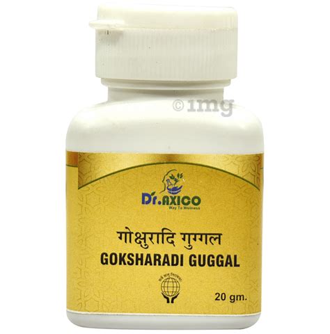 Dr Axico Goksharadi Guggal Buy Bottle Of 20 0 Gm Tablet At Best Price