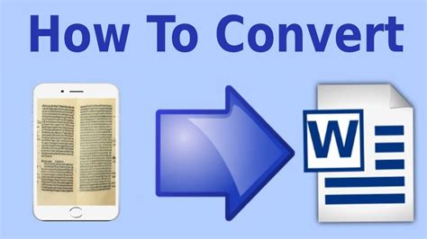 how to convert image to text word document youtube