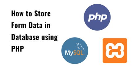 how to insert data into database in php using xampp lara tutorials
