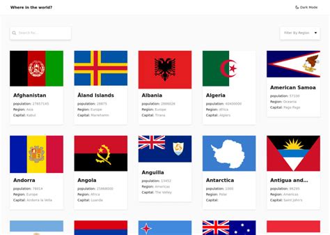frontend mentor rest countries api with reactjs coding