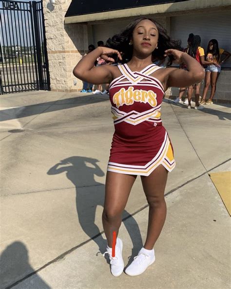 Pin By K On Cheer Cheer Outfits Cheerleading Outfits Black Cheerleaders