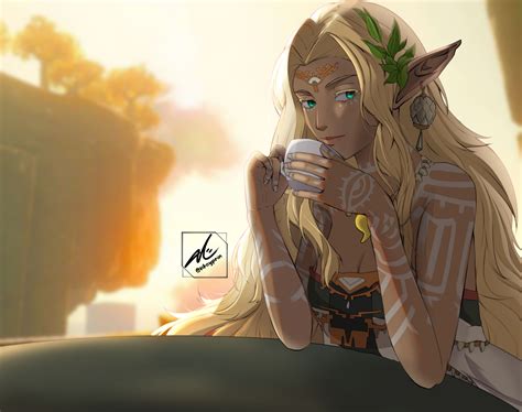 Artstation Tears Of The Kingdom Queen Sonia