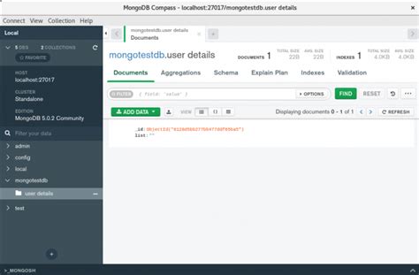 install mongodb compass on centos 7 8 and rocky linux 8 computingforgeeks