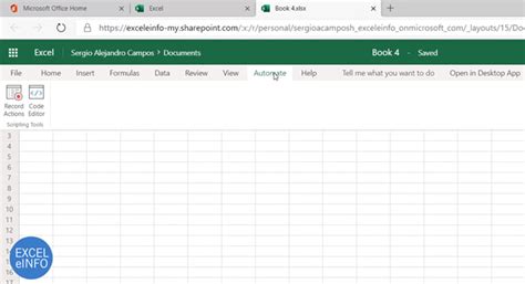 typescript microsoft libera el reemplazo de vba en excel