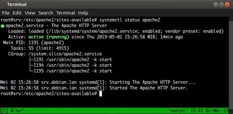 cara install apache web server di debian 9 server musa amin
