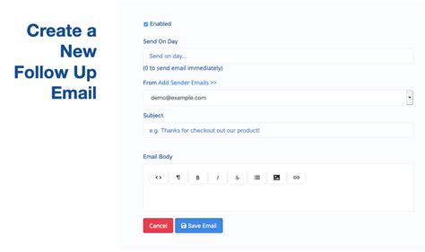 follow up emails leaddyno knowledge base