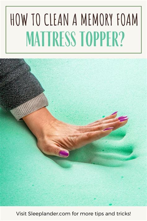 How To Clean A Memory Foam Mattress Artofit