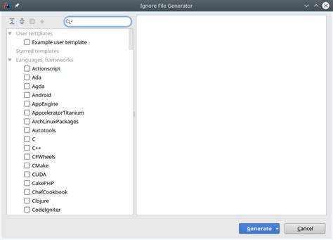 pimp my git generate content for gitignore from the scratch java