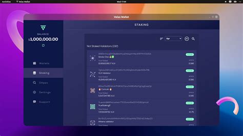 install velas desktop wallet on manjaro linux using the snap store
