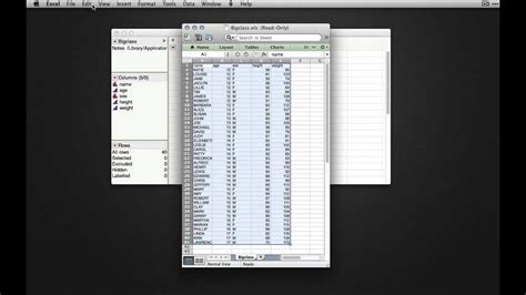 importing data from excel youtube