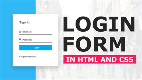 sign up page design in html and css