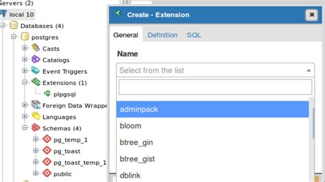 pgadmin 4 create table sql i decoration ideas