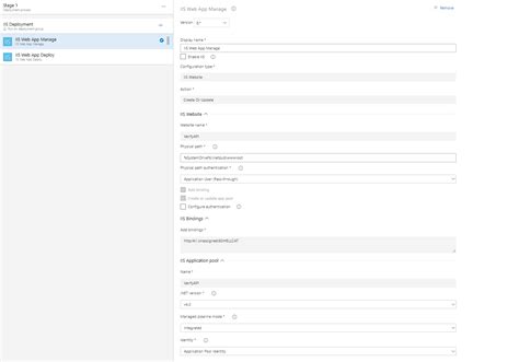 iis web app deploy azure devops release task deploying
