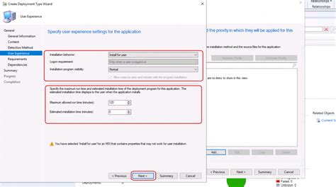 configmgr admin console silent install application using sccm htmd blog