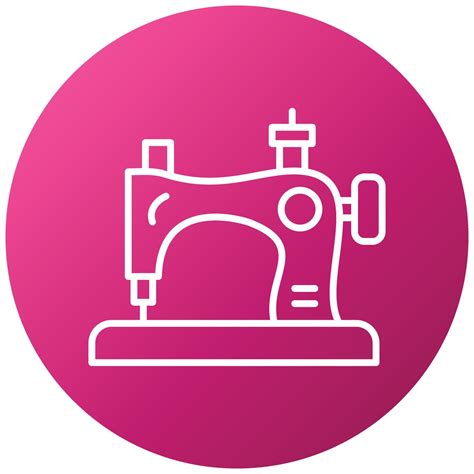 Sewing Machine Icon Style 8379375 Vector Art At Vecteezy