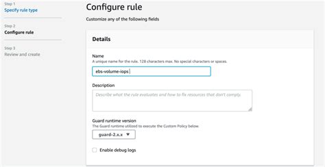 announcing aws config custom rules using guard custom policy aws