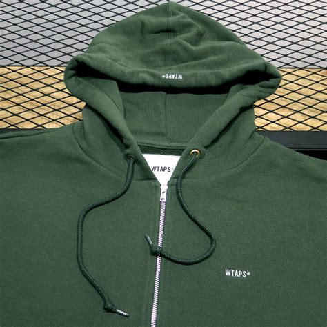 代購代標第一品牌－樂淘letao－wtaps ダブルタップス 22ss Aii Zip Hoody Cotton 221atdt Csm10
