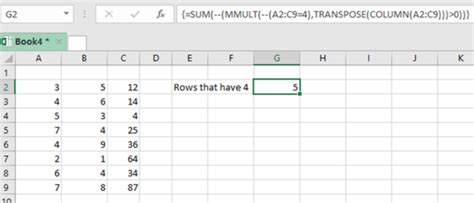 excel formula count rows that contain specific values