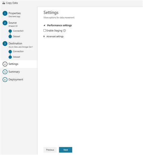 load data into azure data lake storage gen1 azure data factory