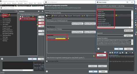 how to set ant properties based on variables in eclipse stack overflow