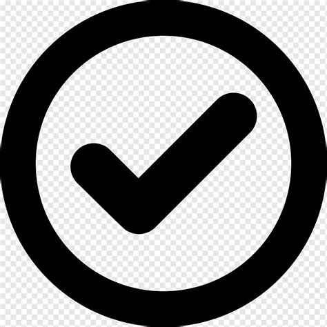 Iconos De Computadora Marca De Verificación S De Un Cheque Texto