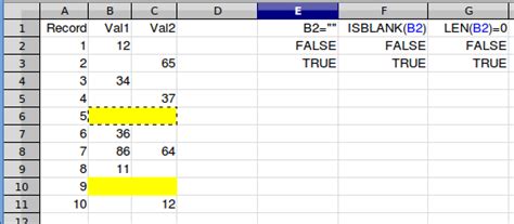 microsoft excel how to highlight blank cells in a row only when both