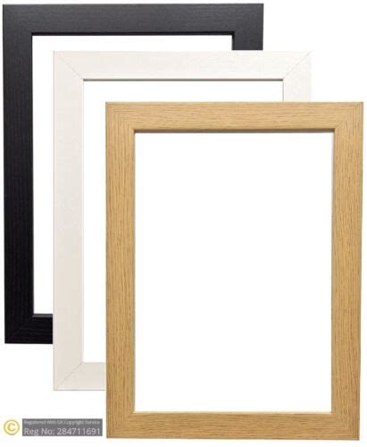 Picture Frames Black White Oak Color Modern Range All Size Frames A1 A2