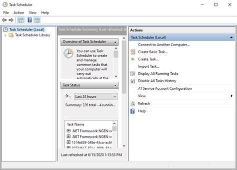 scheduling reports with windows task scheduler
