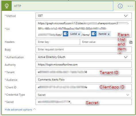 using microsoft graph api inside microsoft flow in office 365 infopulse