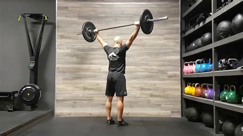 Snatch Grip Behind The Neck Press Youtube