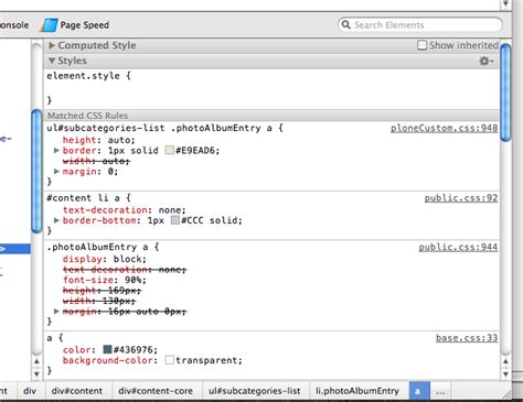 browser can you add new css properties in chrome inspector stack