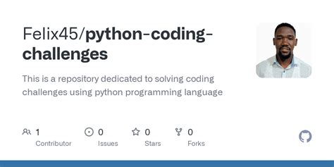 github felix45 python coding challenges this is a repository