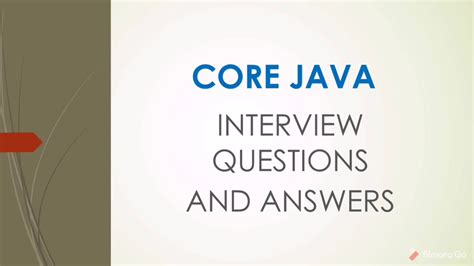 most asked core java interview questions java interview questions and