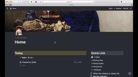 9 my notion setup home page youtube