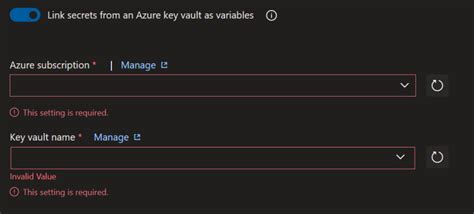 azure devops terraform variables with azure key vault