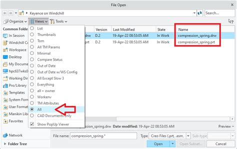 solved retrieve ptc common name without full assembly in ptc