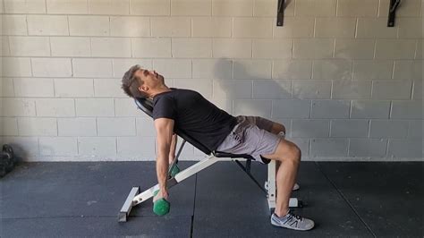 Incline Bench Bicep Curl Long Range Youtube