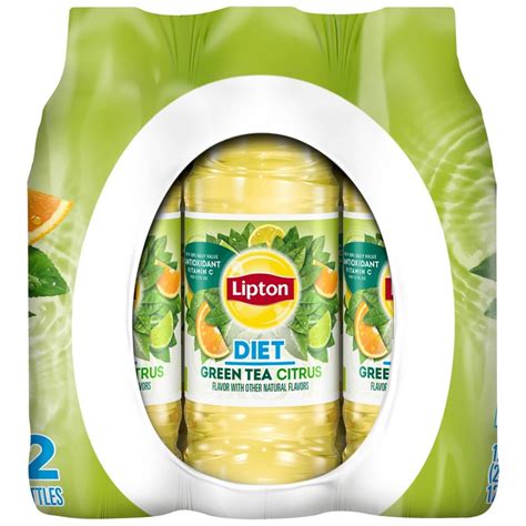 Buy Lipton Diet Green Tea With Citrus 12pk16 9 Fl Oz Bottles Online
