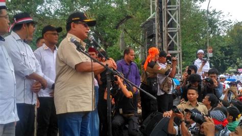 Prabowo Subianto Daftarkan Partai Gerindra Ke Kpu