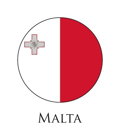 Premium Vector Malta Flag Illustratoins