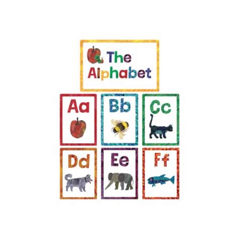 Carson Dellosa Carson Dellosa World Of Eric Carle Alphabet Bulletin