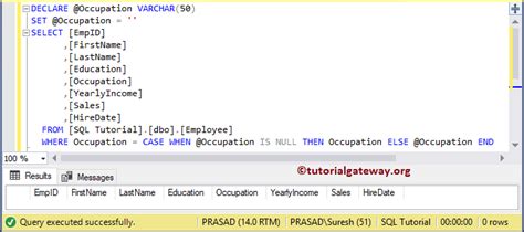 sql query to select all if parameter is empty or null